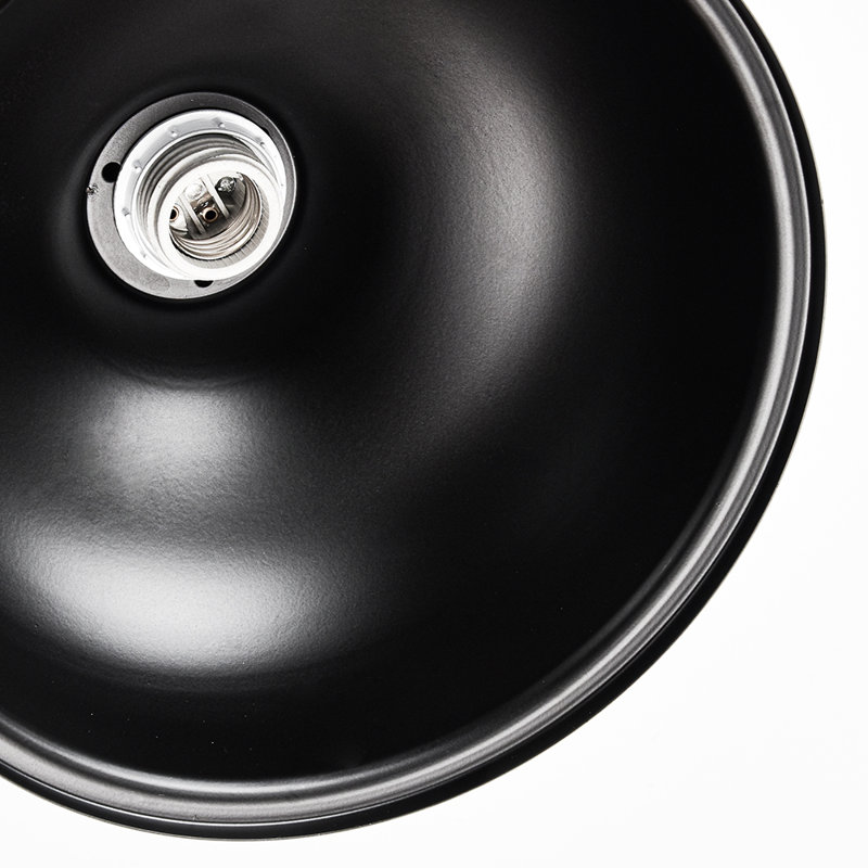 Williston Forge Waynetown 1 - Light Black Single Pendant & Reviews ...