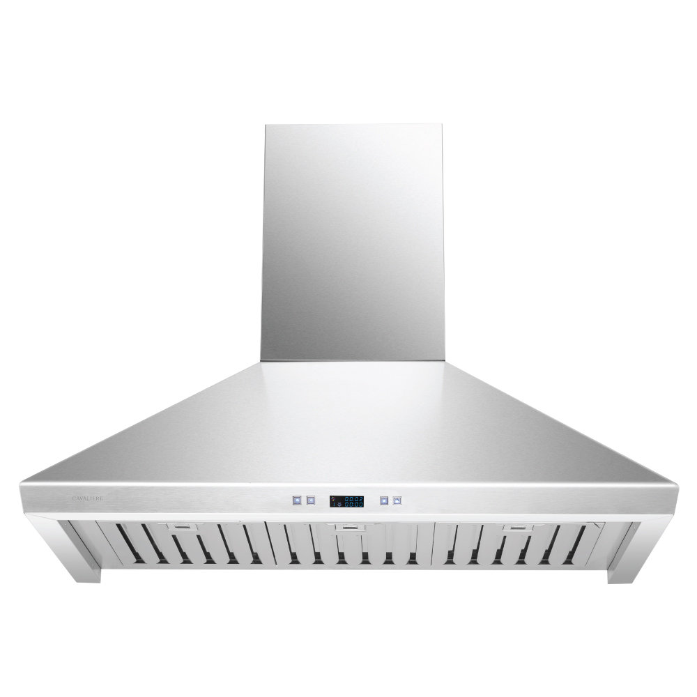 Cavaliere SV218 Series 36" 900 CFM Wall Mount Range Hood in Stainless ...