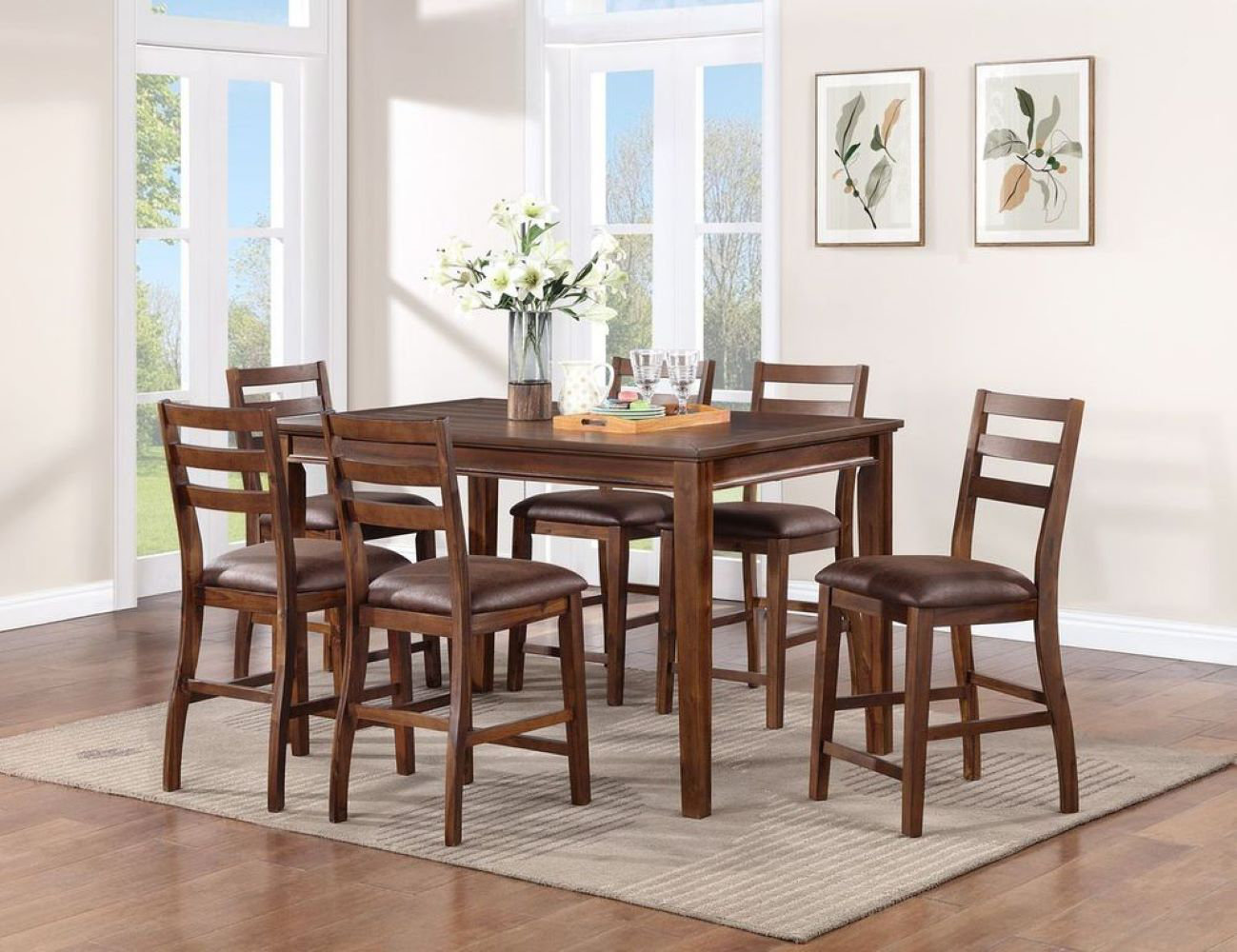 Wildon Home® Erieanna Rectangular 48'' L x 36'' W Dining Set | Wayfair