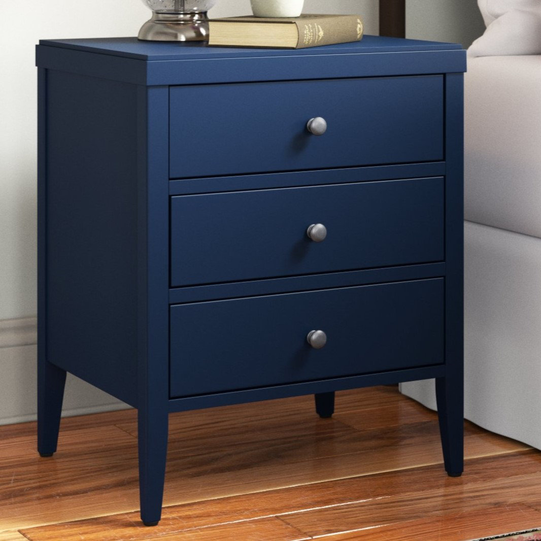 Andover Mills Rushville Wood Nightstand Reviews Wayfair