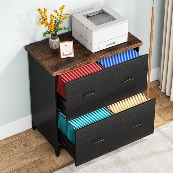 Inbox Zero Helane 2 Drawer Lateral Filing Cabinet & Reviews | Wayfair