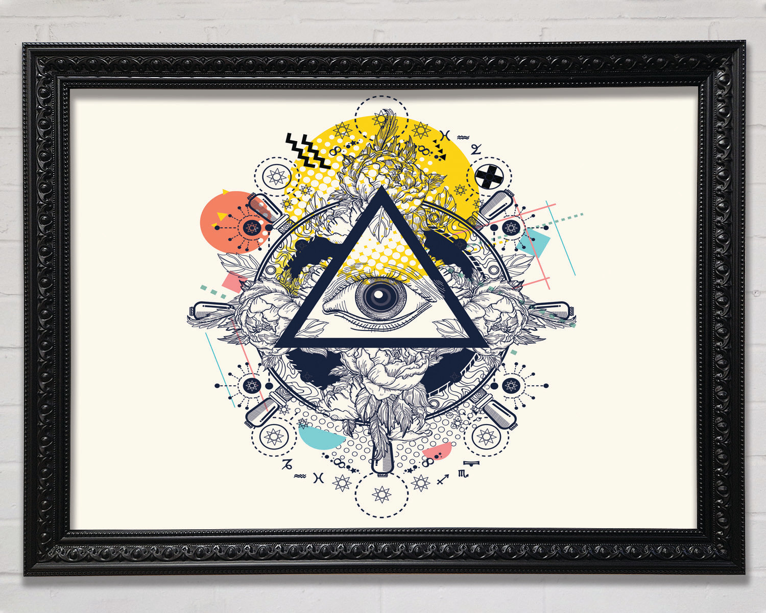 Bright Star All Seeing Eye - Single Picture Frame Art Prints | Wayfair ...