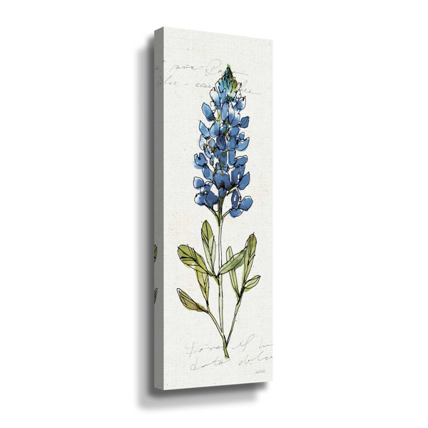 One Allium Way® Texas Bluebonnet IV On Canvas Print - Wayfair Canada