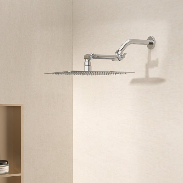 LEPUDAY 4 Inch Wall Mount Adjustable Extension Shower Arm Replacement ...