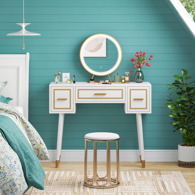 Mercer41 Vanity & Reviews | Wayfair