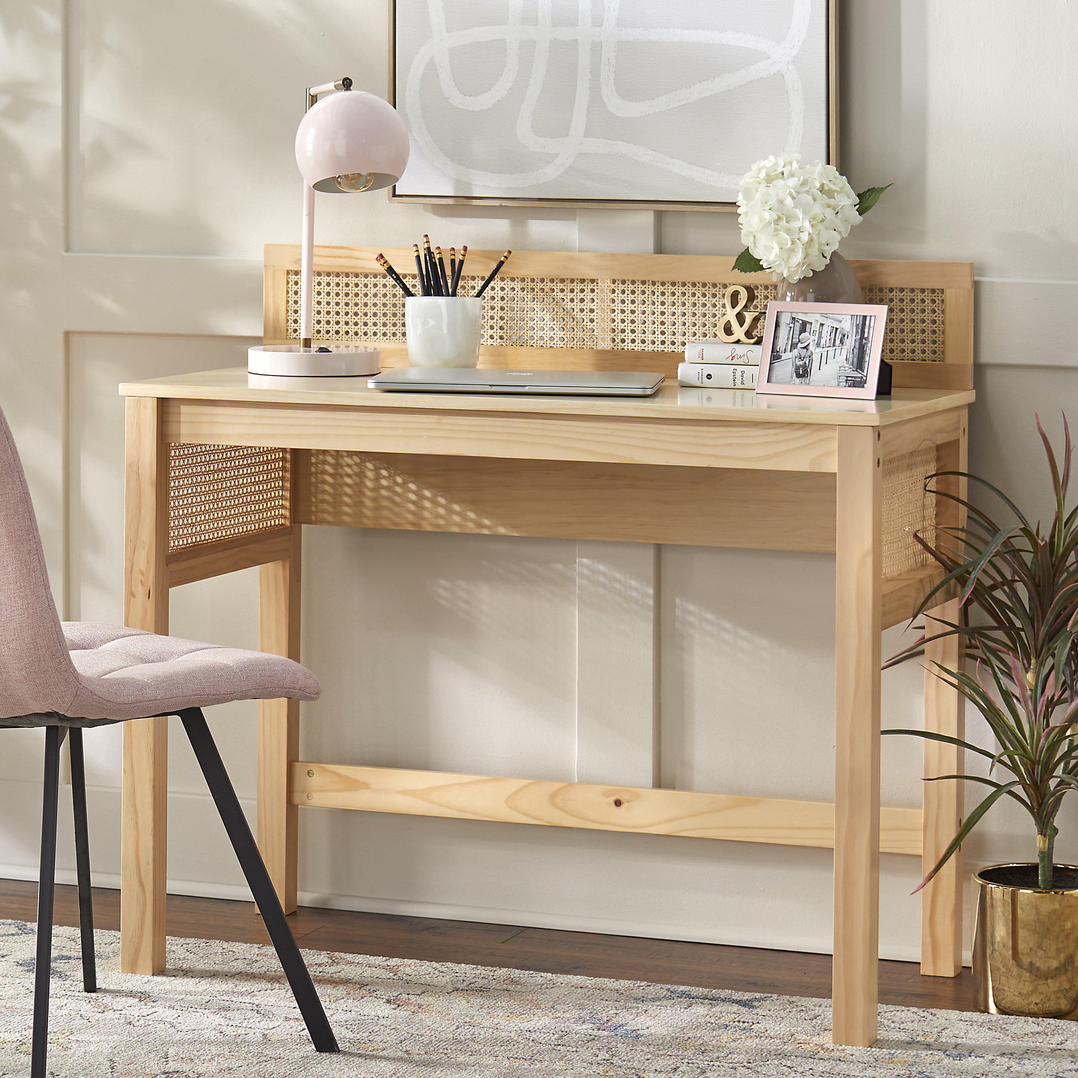 Bay Isle Home™ Behiye Desk & Reviews | Wayfair