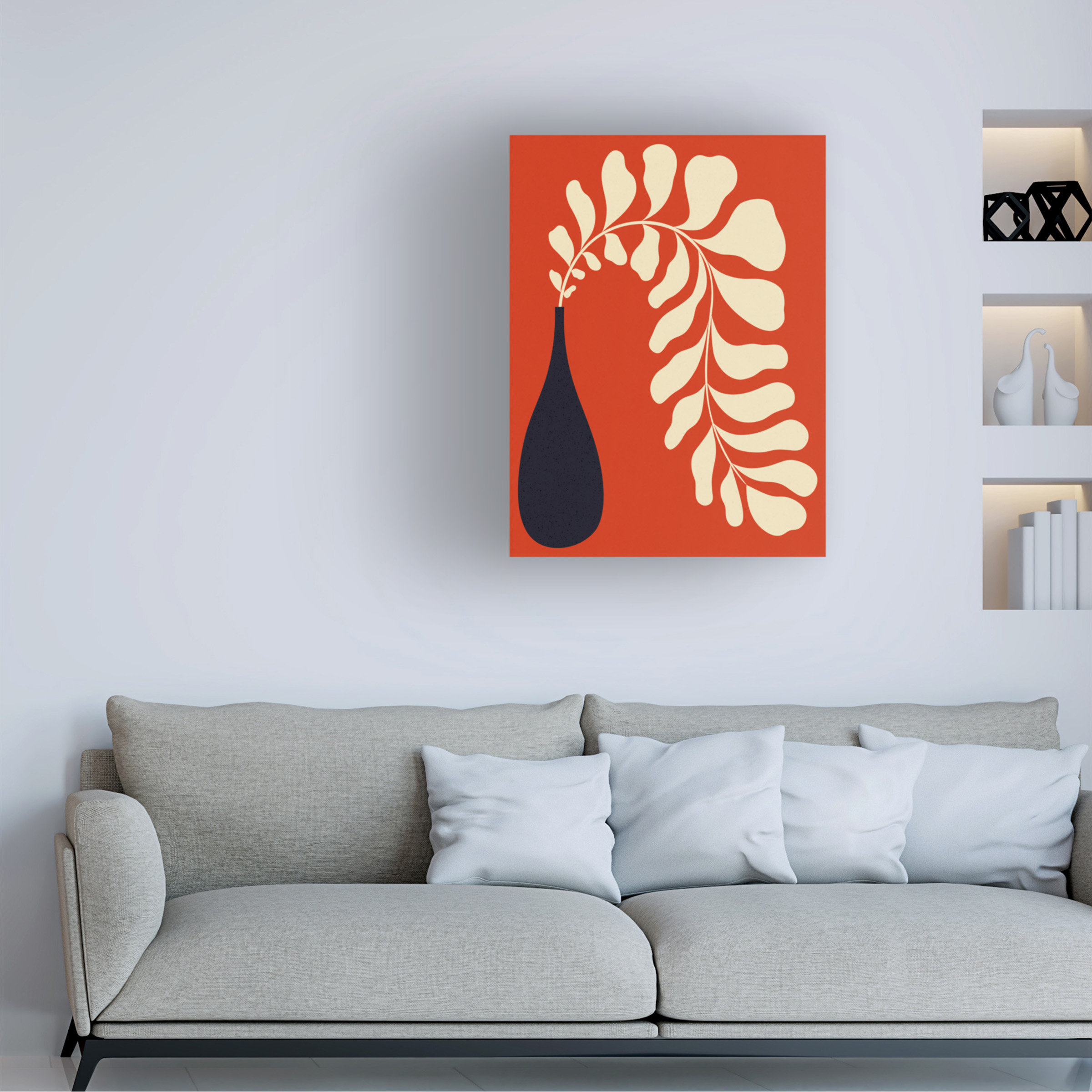 George Oliver Alisa Galitsyna Lazy Plant 2 Canvas Art | Wayfair