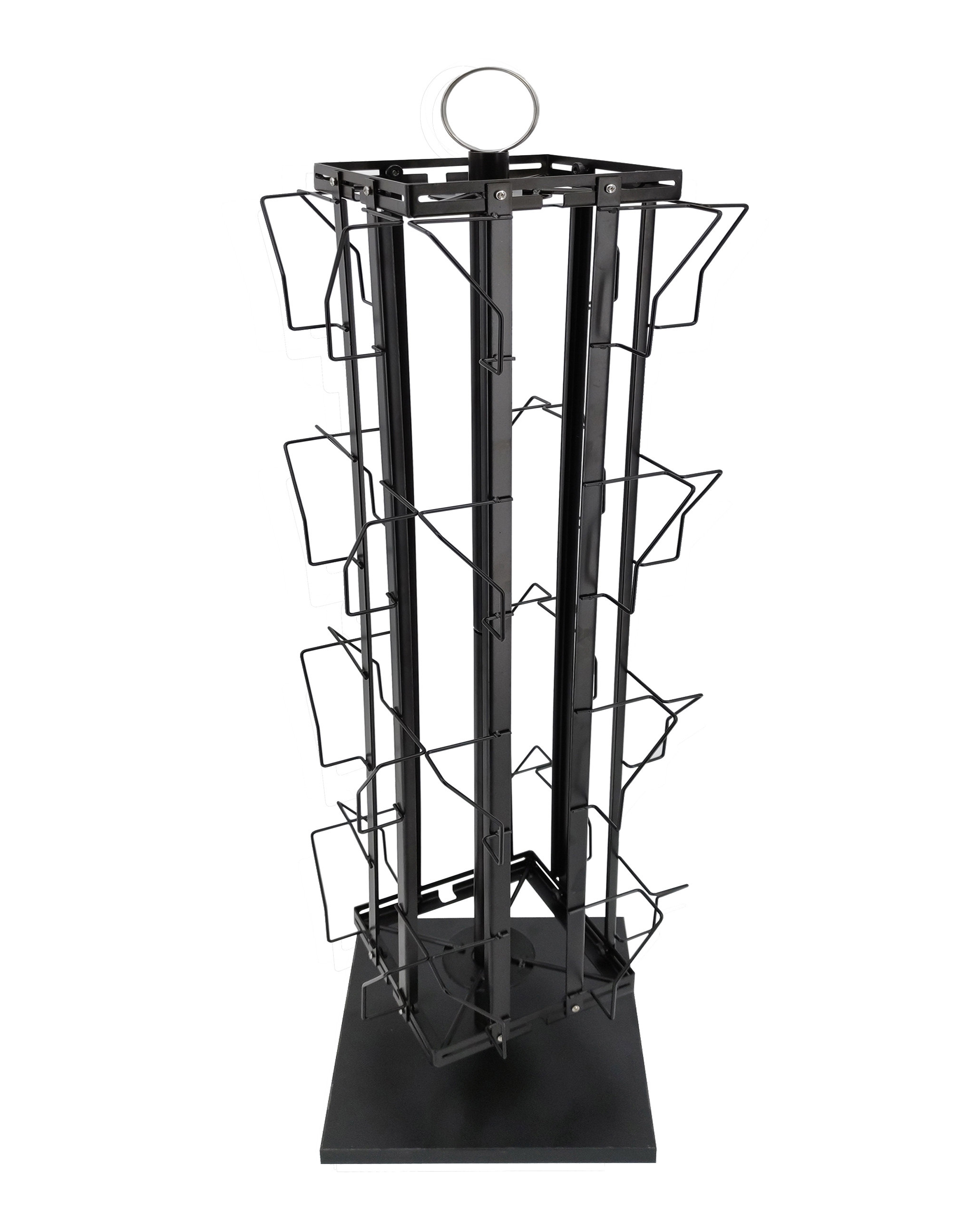 Rebrilliant Adjustable Greeting Card Rack Display Stand 4 Tier 16 ...