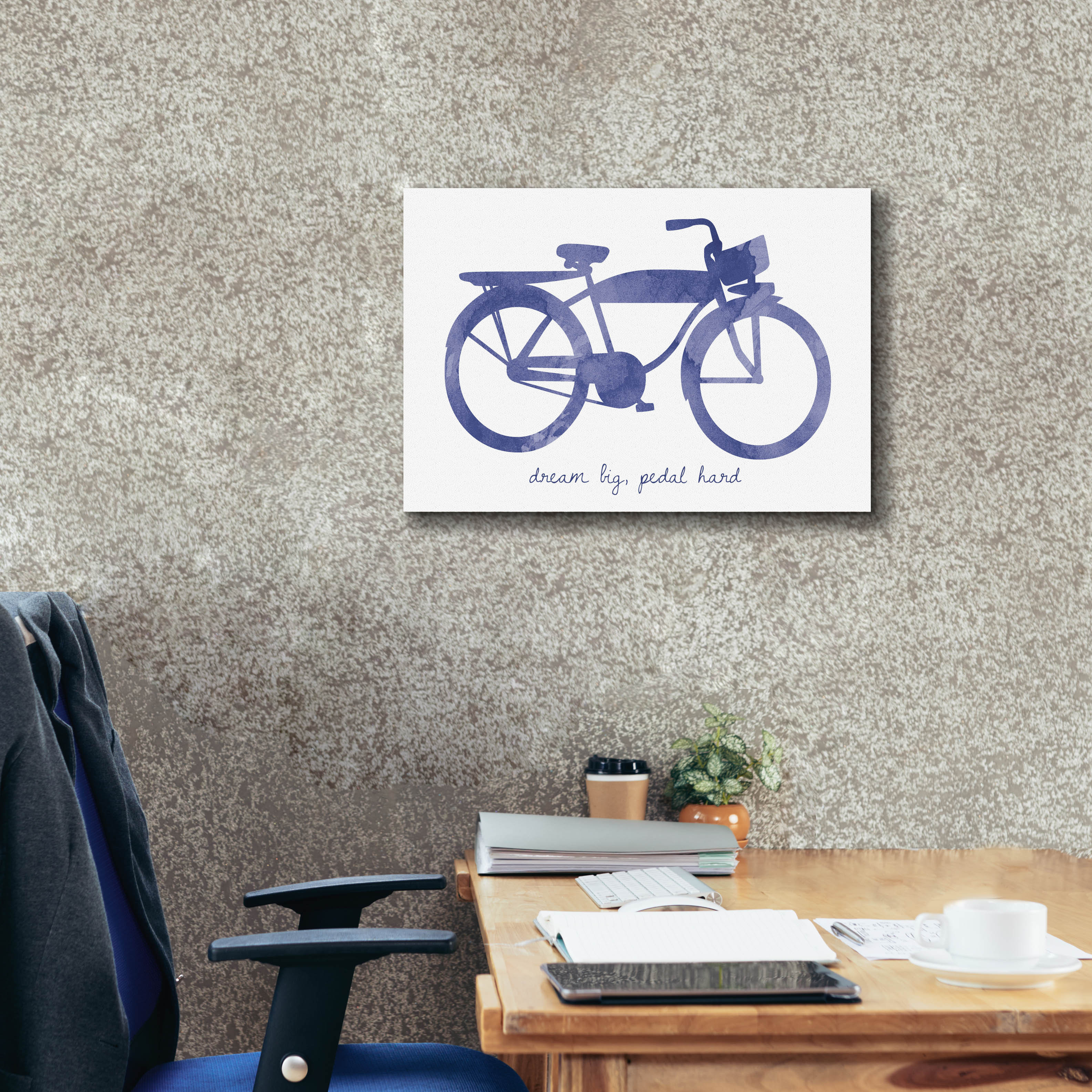 Lark Manor™ 'Bike 2' by Erin Clark Canvas Wall Art | Wayfair