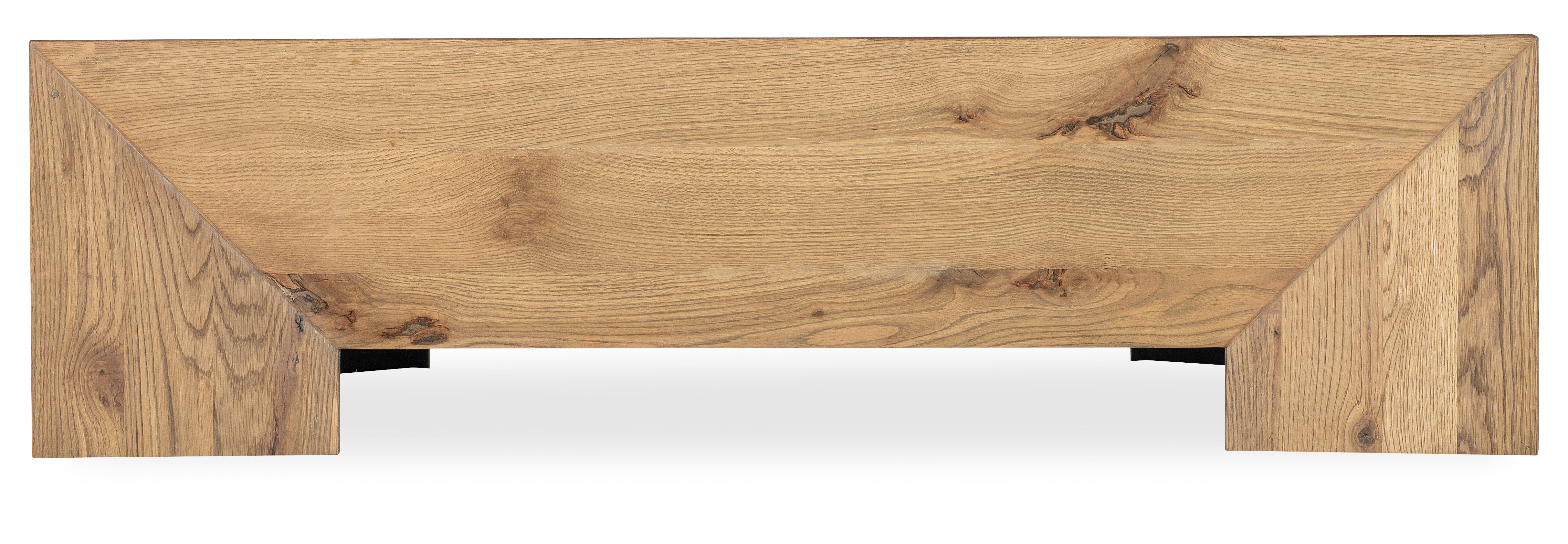 Hooker Furniture Wade Chunky Coffee Table - Natural Oak | Perigold