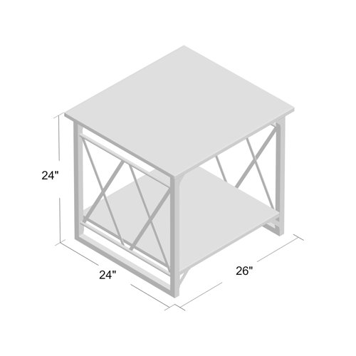 Wrought Studio Phaidra End Table & Reviews | Wayfair