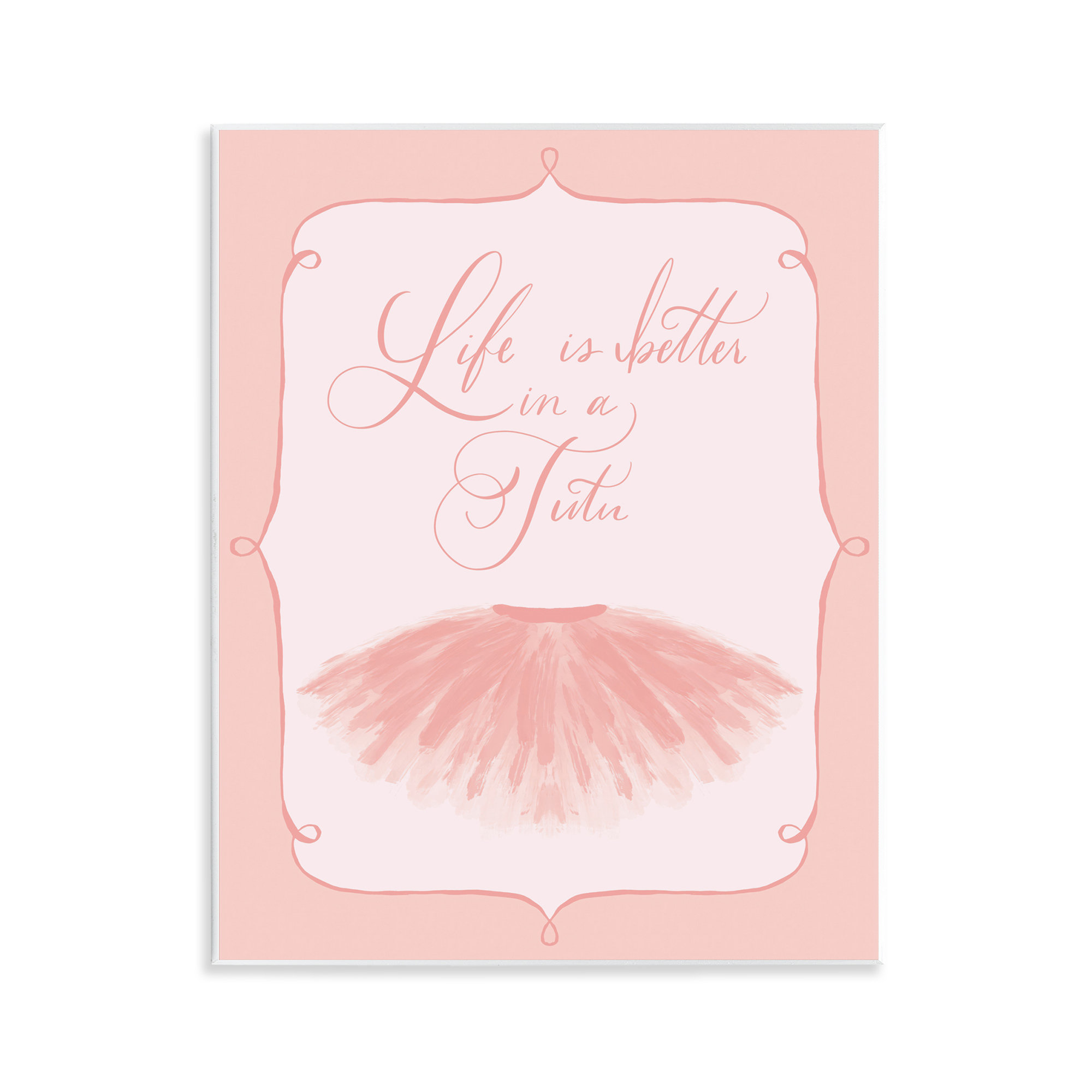 Dakota Fields Life's Better in Tutu Wall Plaque Art by Hey Bre ...