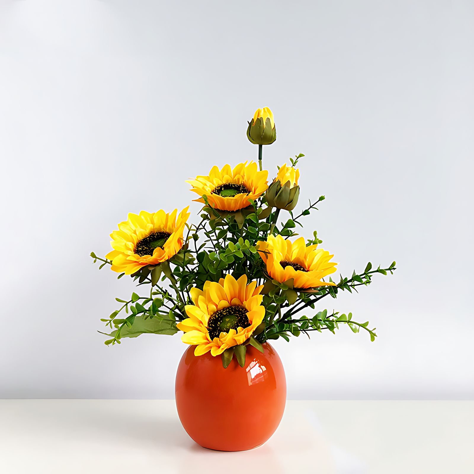 Primrue Artificial Flowers For Dining Table, Coffee Table, And Wine ...