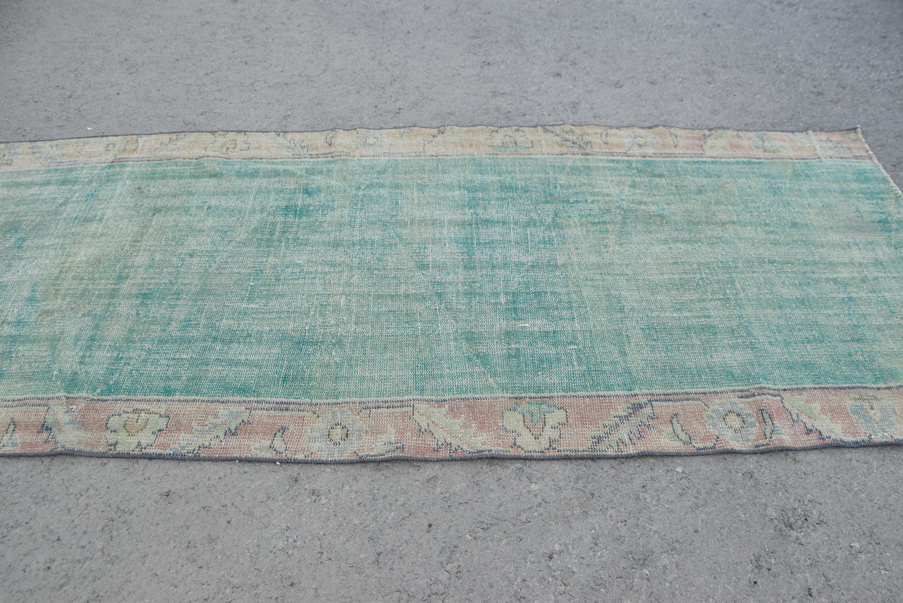 Bungalow Rose Antique Green Turkish Wool Rug for Bedroom or Living Room ...