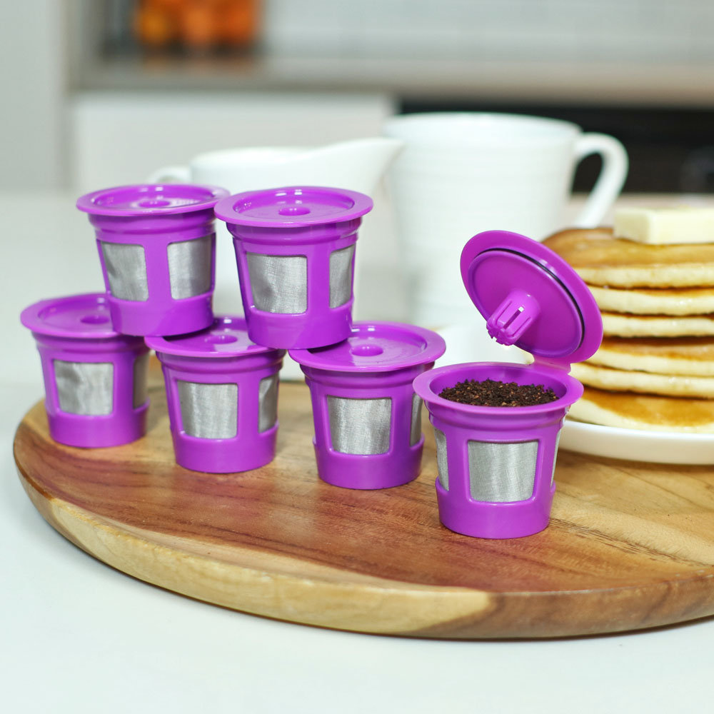Perfect Pod Café-Save 6-Pack With Ez-Scoop | Reusable K-Cup Coffee Pods ...