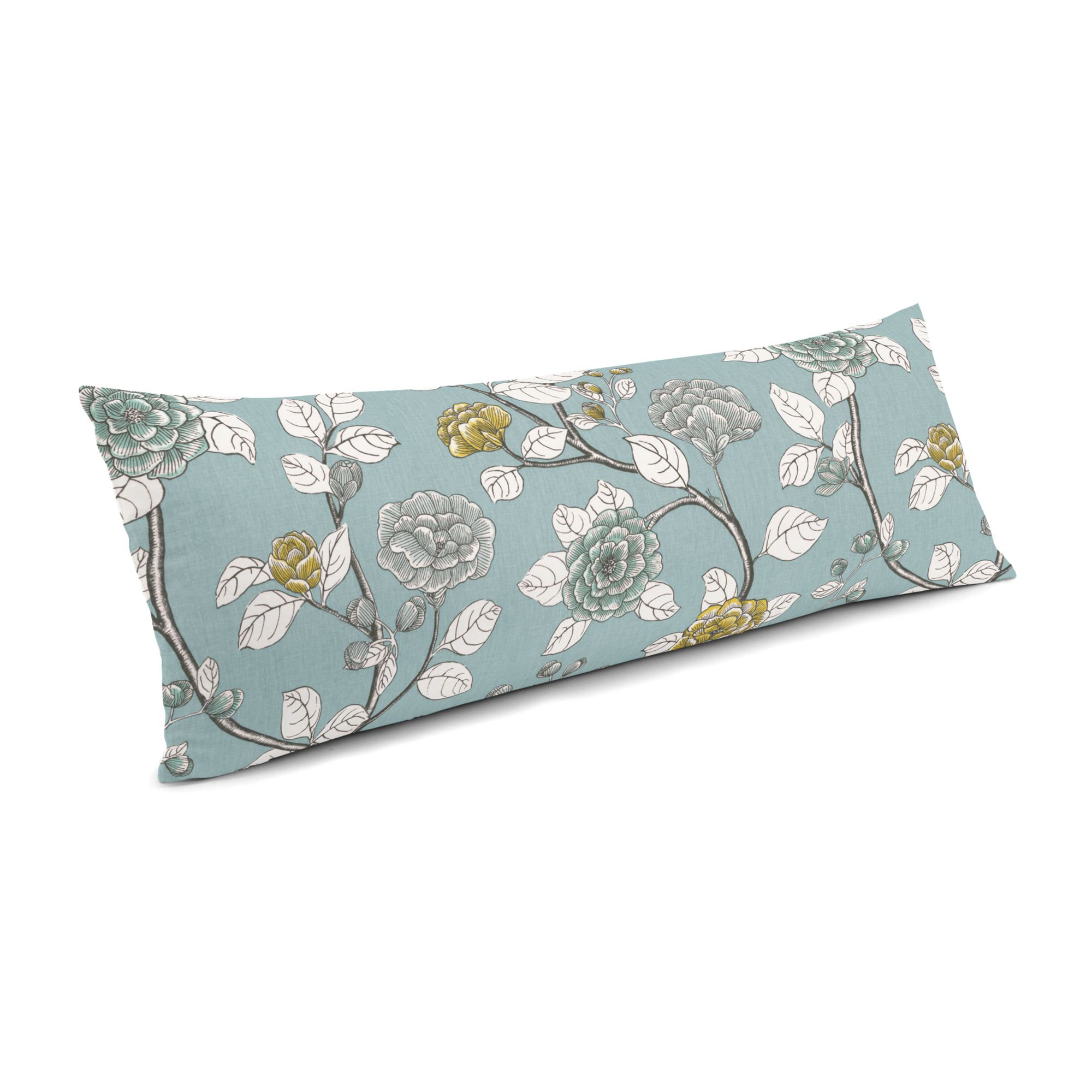 The Pillow Collection LedaPeony Leda Peony Rectangular Pillow Cover ...