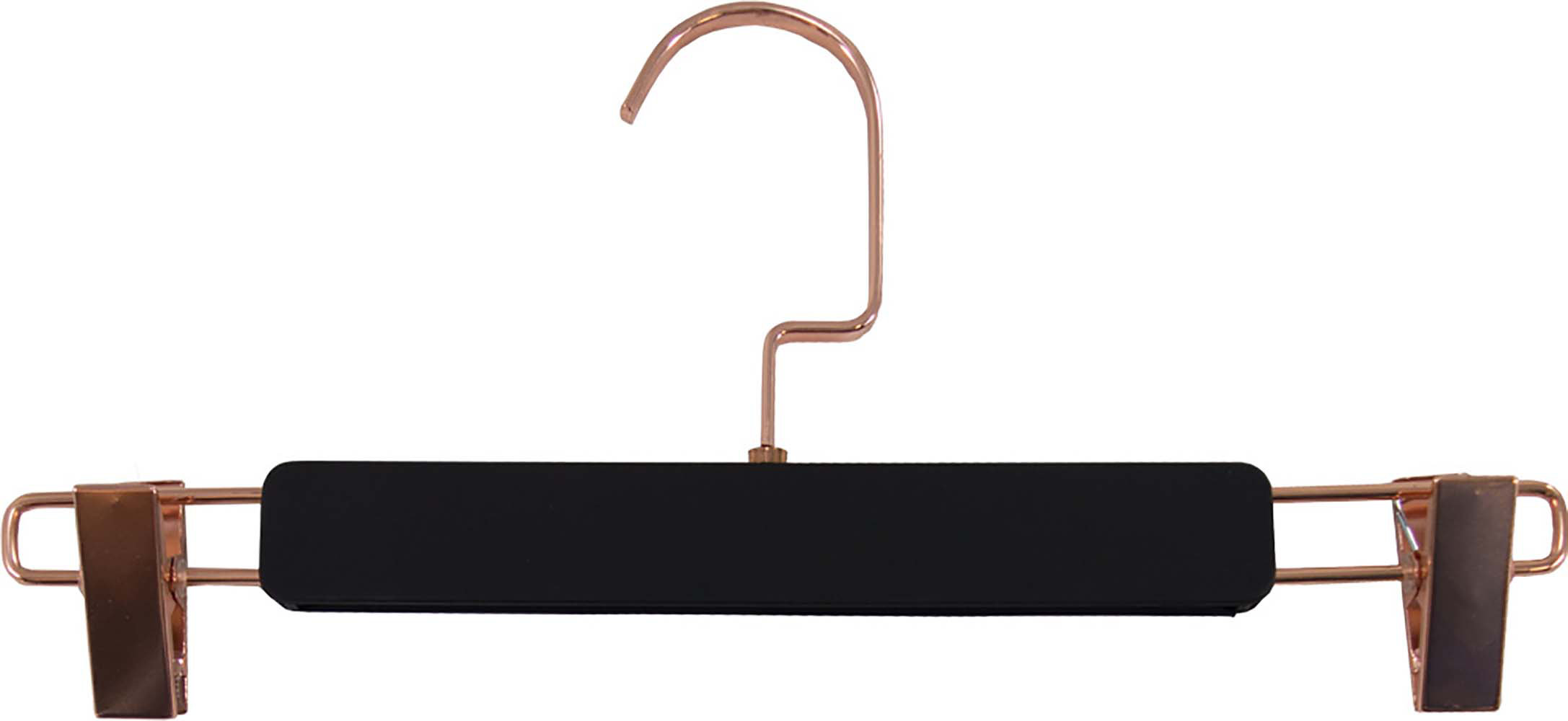 Rebrilliant Wanda Deluxe Rubberized Plastic Clip Hanger With Rose Gold ...