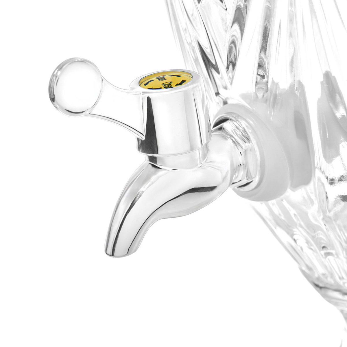 Godinger Silver Art Co Dublin Crystal Beverage Dispenser 128oz ...