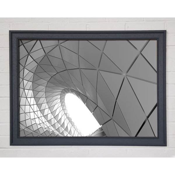 Perspections Gerahmtes Leinwandbild Swirl Of Geometric Shapes On ...