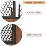 Tucker Murphy Pet™ Metal Mesh Wooden Free Standing Pet Gate & Reviews ...