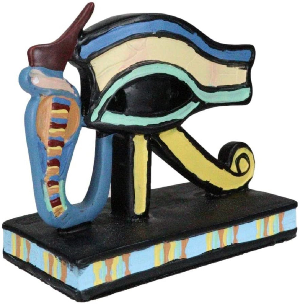 Trinx Depander Ancient Egyptian Wedjat Eye of Horus with Uraeus Cobra ...