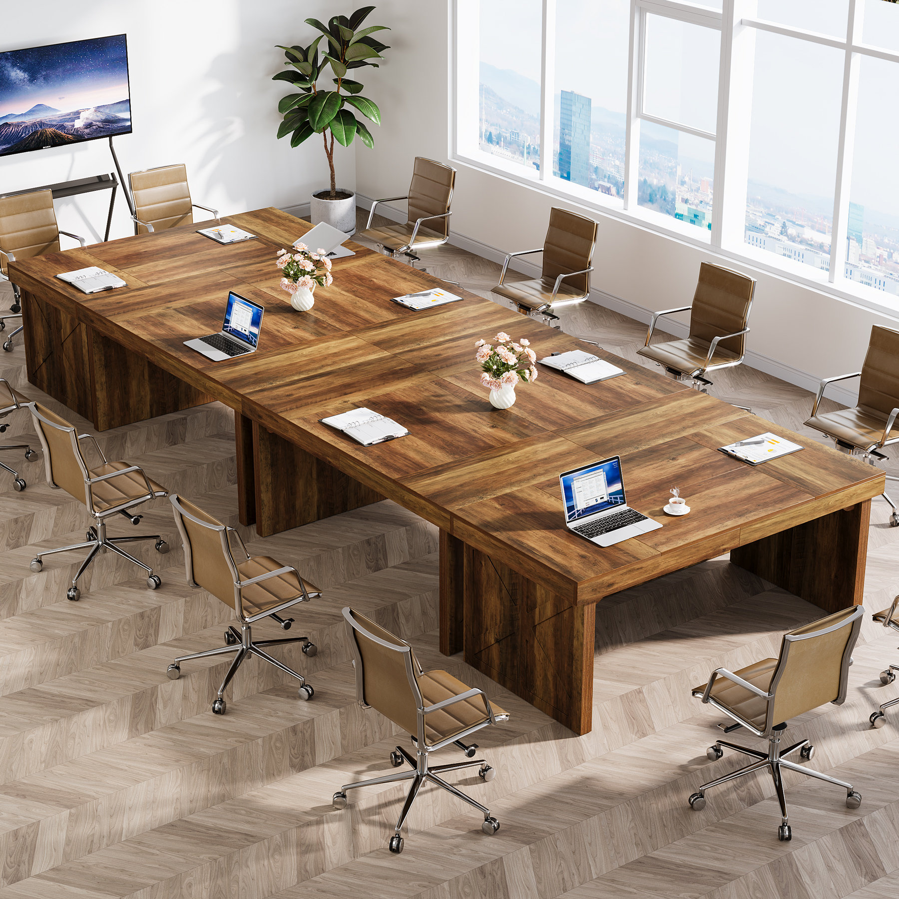 Gracie Oaks 6FT Rectangular Conference Table | Wayfair
