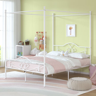 Four Poster Queen Size Beds You'll Love | Wayfair