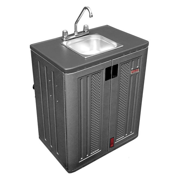 FixtureDisplays Portable Sink Hand Wash Station Mobile Hot Water Heater ...