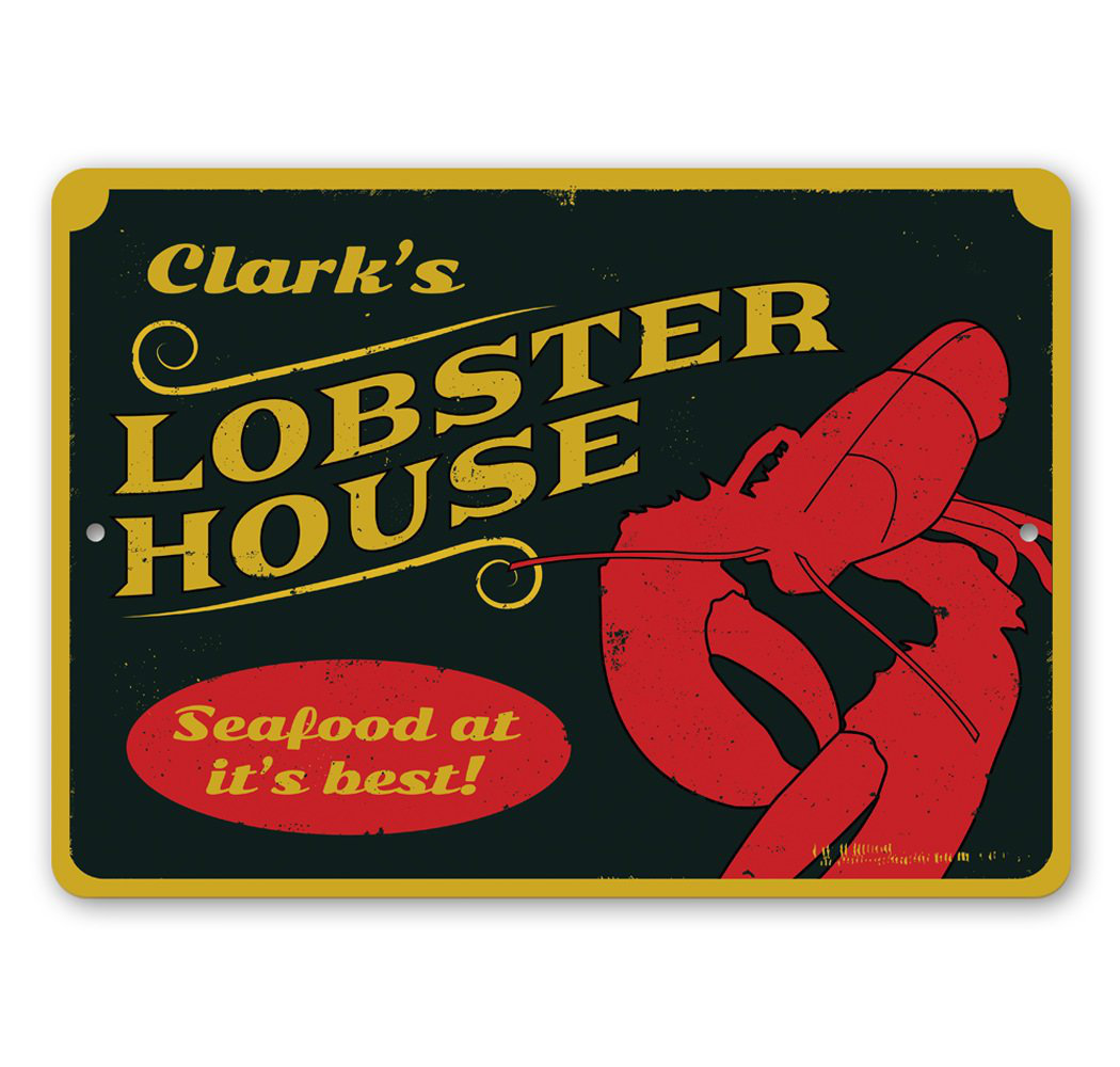Lizton Sign Shop, Inc Lobster Metal Sign | Wayfair