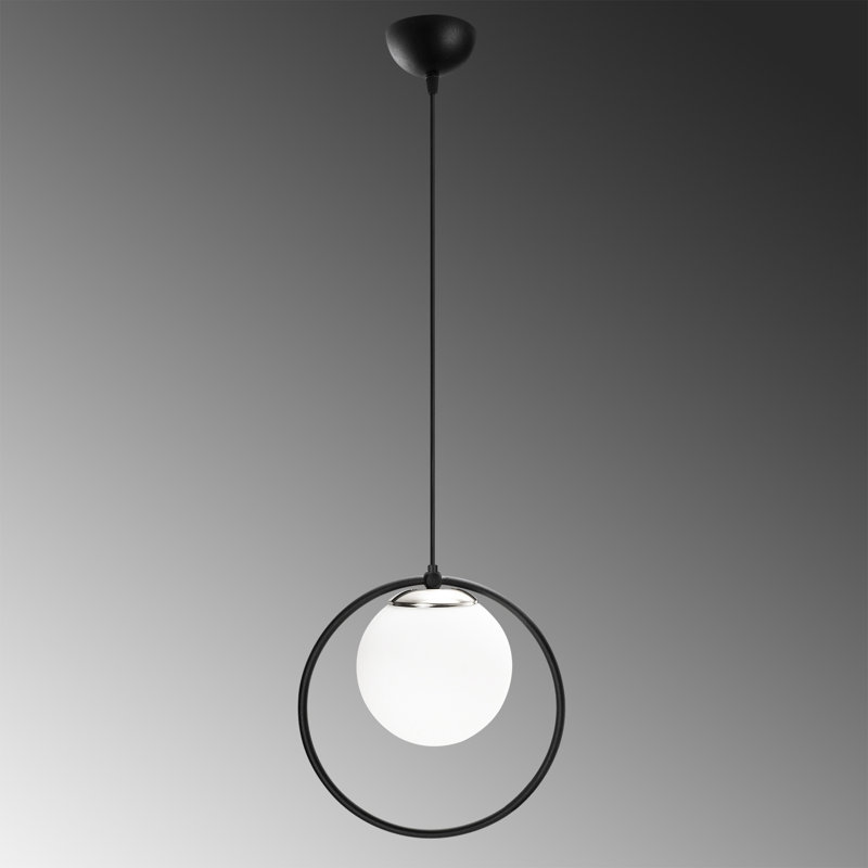 Wrought Studio™ Ghida Single Globe Chandelier | Wayfair