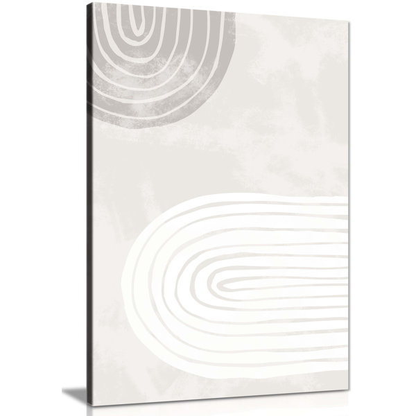 Panther Print Arch Thick Line - Wrapped Canvas Print | Wayfair.co.uk