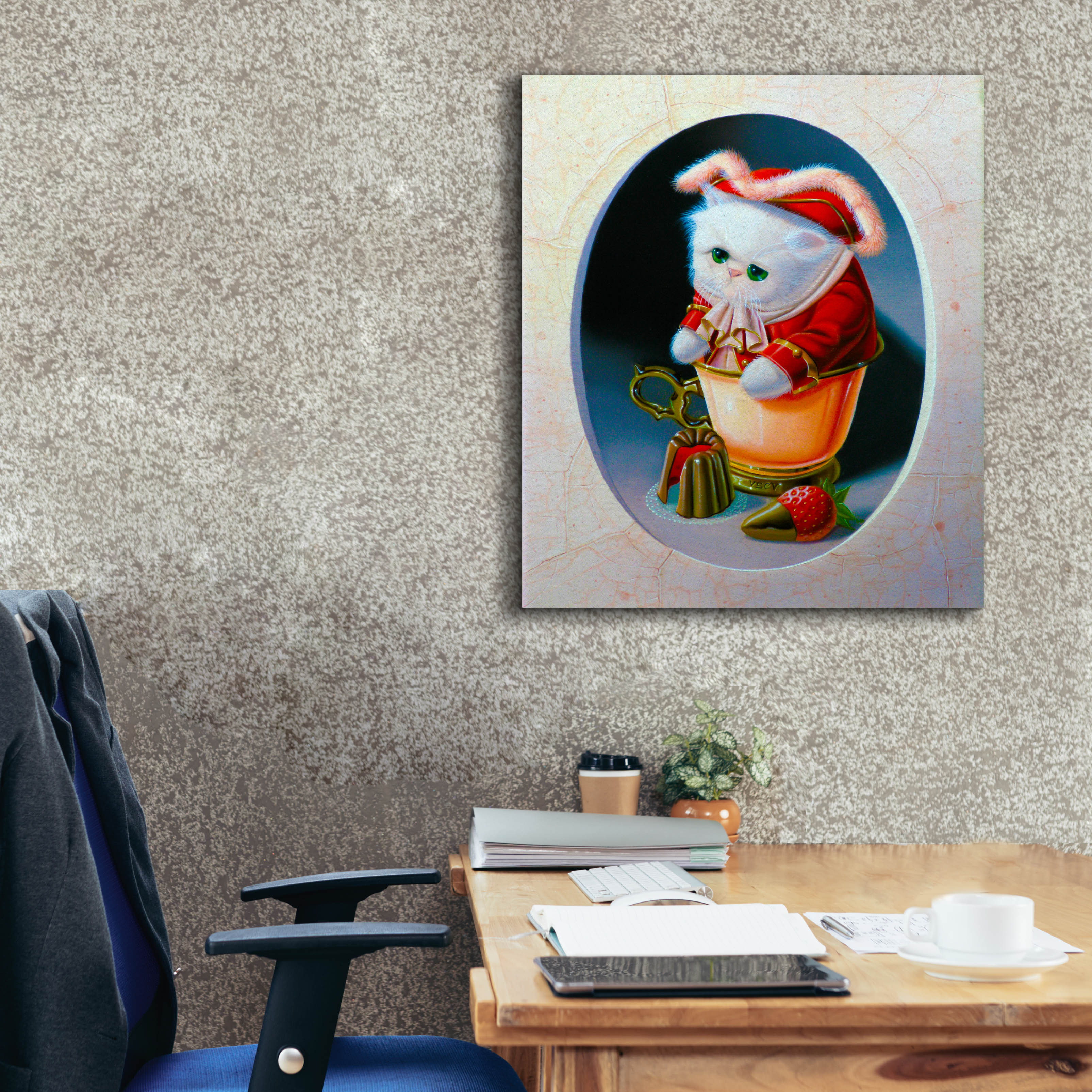 Epic Graffiti 'The Corsair With Sweets' by Valery Vecu Quitard, Canvas ...