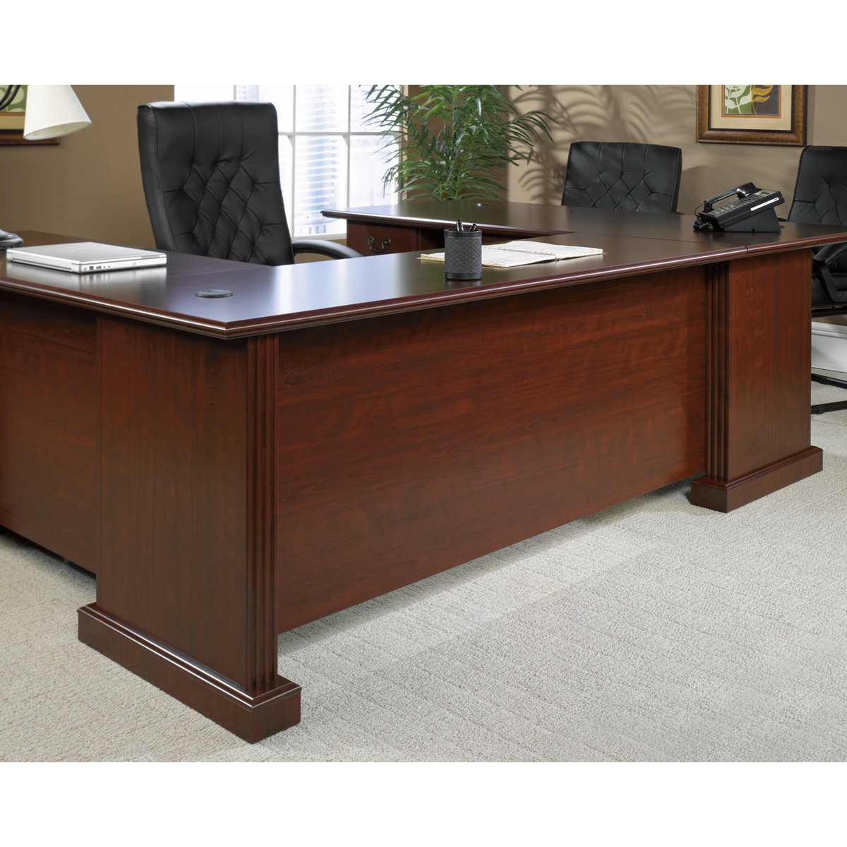 Lark Manor™ Heritage Hill 72 inches U-shaped Desk Connector Kit | Wayfair