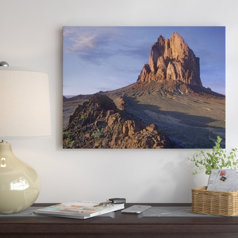 East Urban Home 'Shiprock' Photographic Print on Canvas | Wayfair