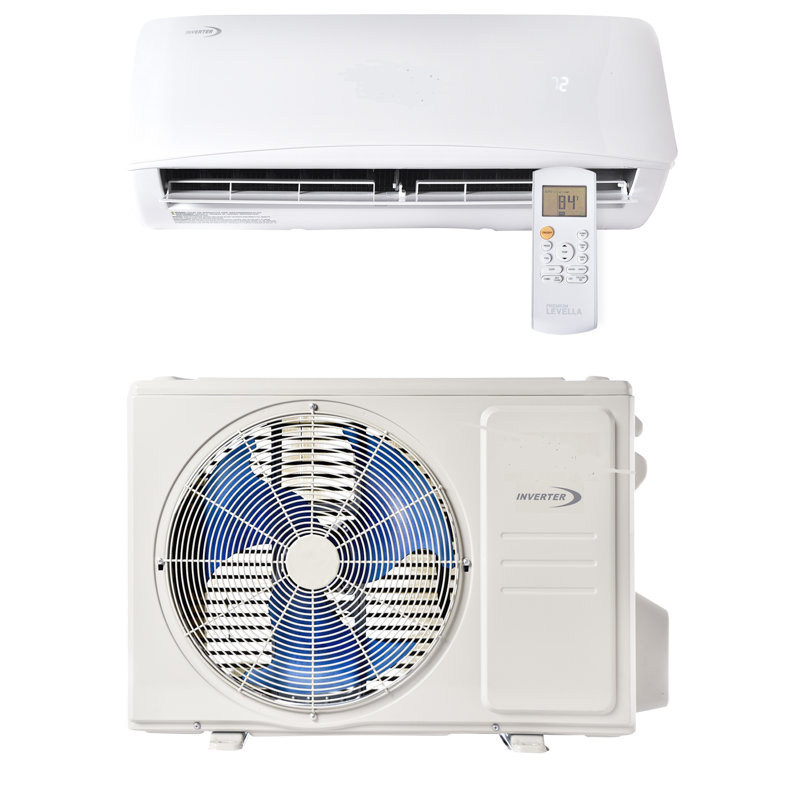 Premium Levella 12000 BTU Wi-Fi Connected Ductless Mini Split Air ...