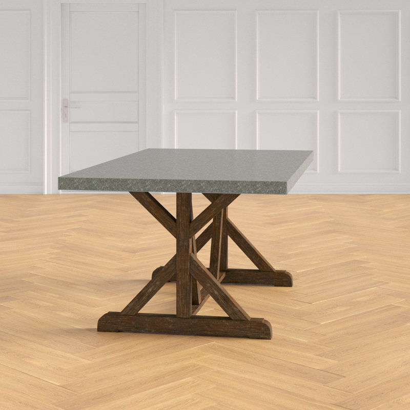 Sand & Stable Brooksville Solid Wood Base Dining Table & Reviews | Wayfair
