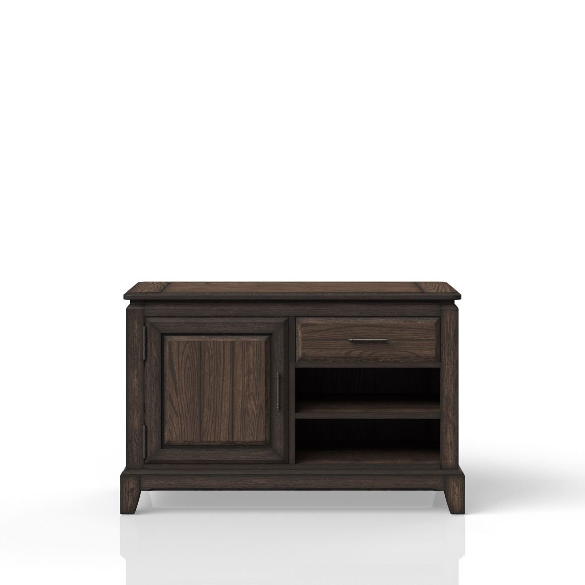 Latitude Run® Chocolate Office Storage Credenza | Wayfair