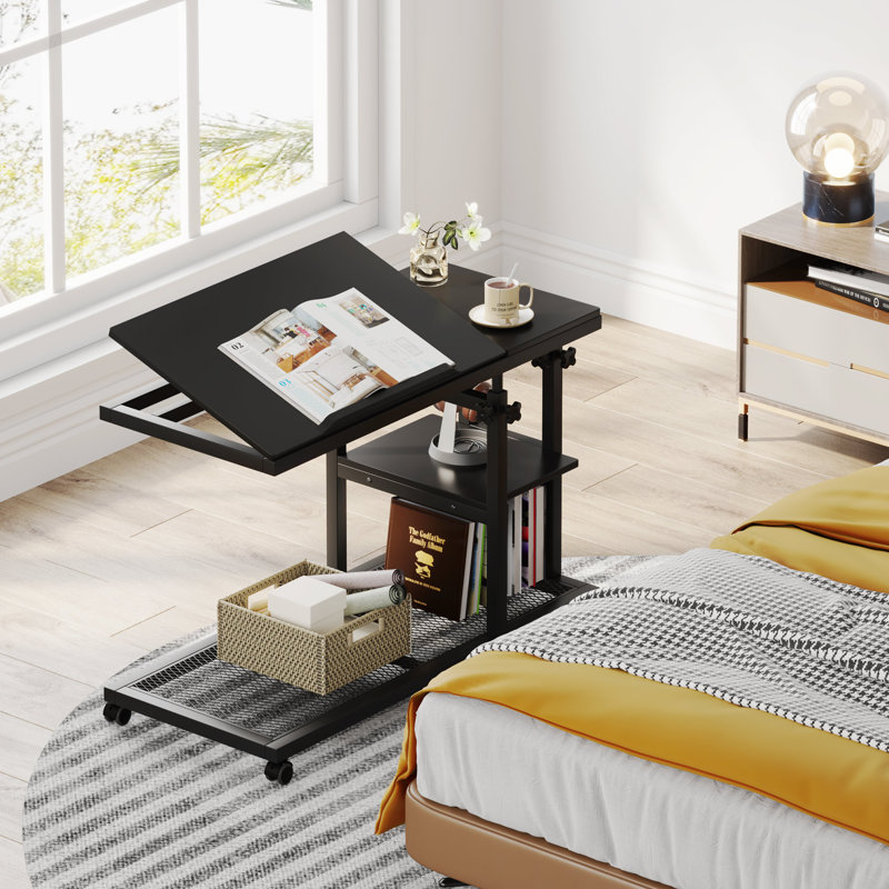 17 Stories Height Adjustable C Table & Reviews | Wayfair