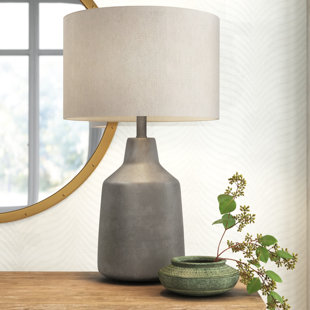 Concrete Table Lamps You'll Love | Wayfair