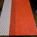 IDEA4WALL Abstract Vibrant Color Blocks Teal, Red And Yellow Color ...