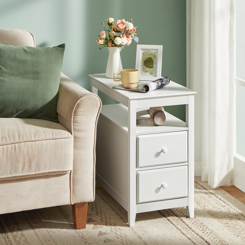 Lark Manor Andru 2 - Drawer End Table & Reviews | Wayfair