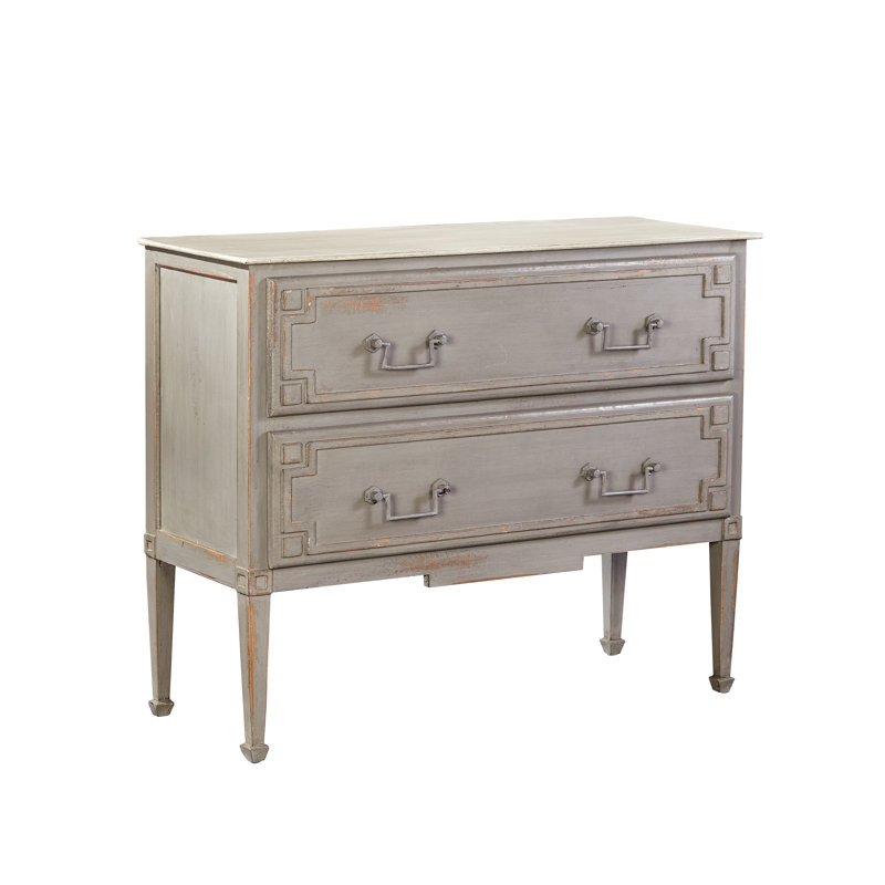 Furniture Classics Adalaya Solid Wood 2 - Drawer Accent Chest | Wayfair