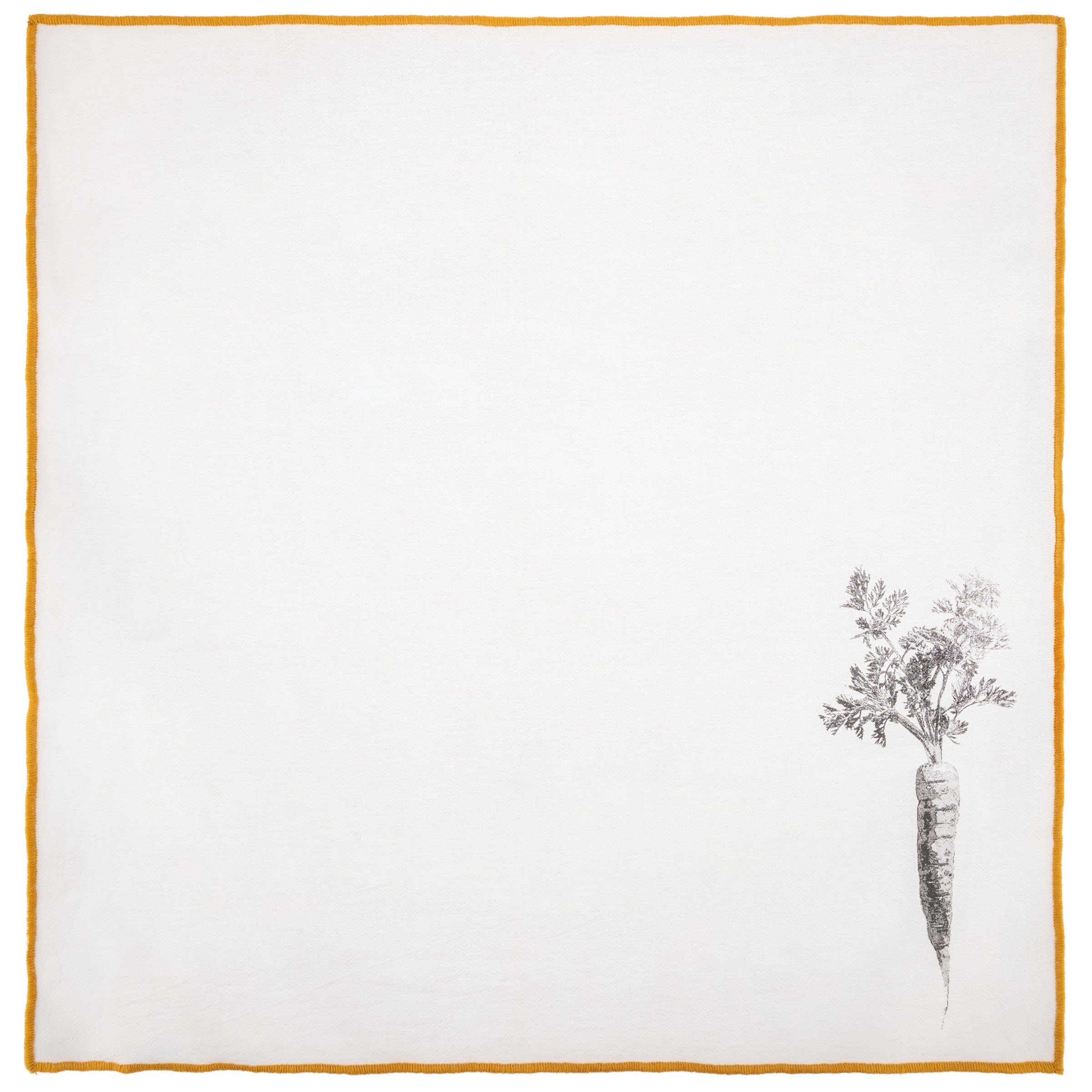 Red Barrel Studio® Merrowed Edge Dinner Napkins Carrot | Wayfair