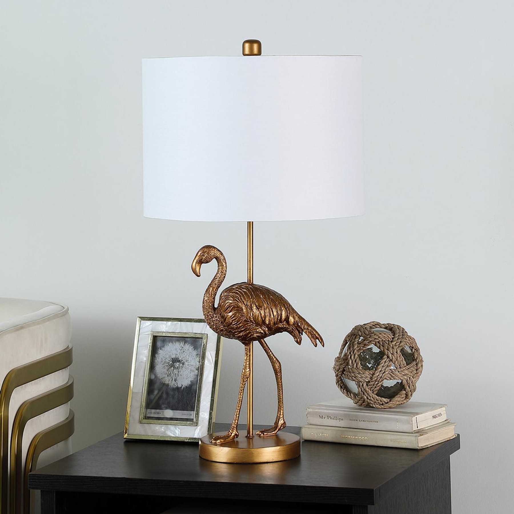 Bay Isle Home™ Gold Flamingo Table Lamp - Wayfair Canada