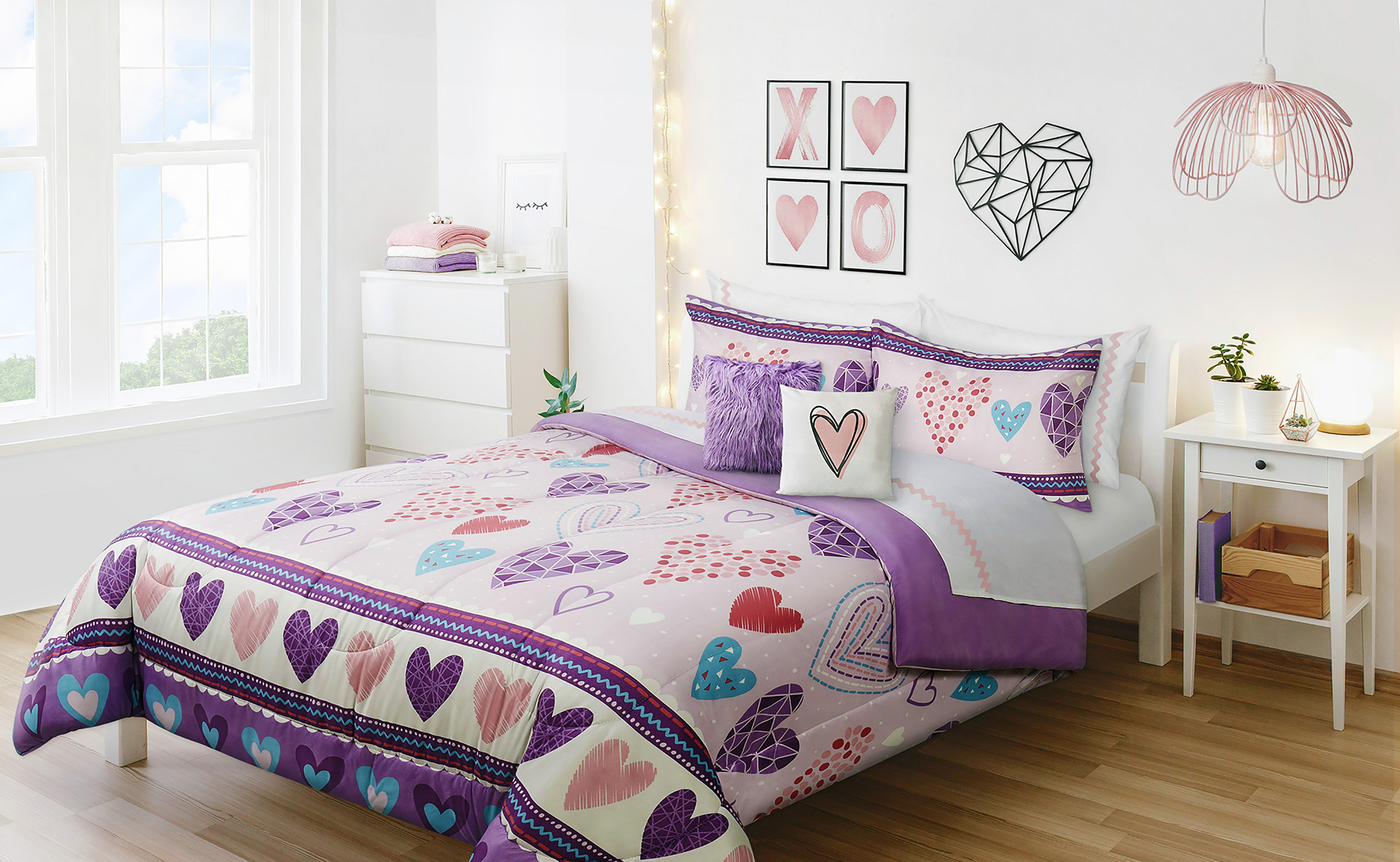 Safdie & Co. Inc. Double Comforter Set - 3 Pieces Comforter Double Size ...