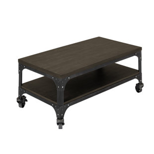 Casters Coffee Tables & Wheels You'll Love | Wayfair