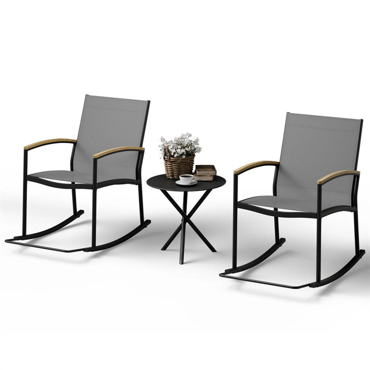 George Oliver Layoni 2 - Person Outdoor Seating Group with Cushions ...