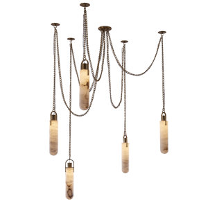 Kalco Flint 5 Light LED Multi-Drop Pendant | Wayfair