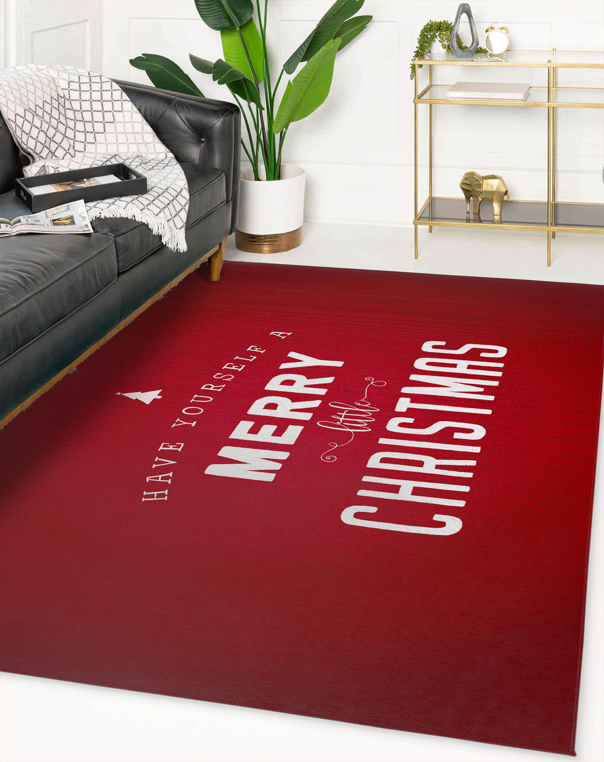 The Twillery Co.® Merry Little Red Area Rug by The Twillery Co ...