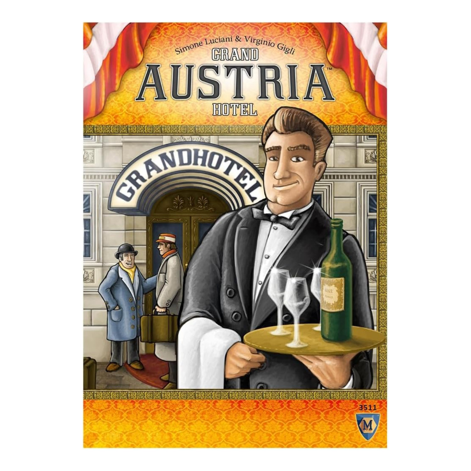 Lookout Games Grand Austria Hotel Board Game, Ages 12+, 2-4 Players ...
